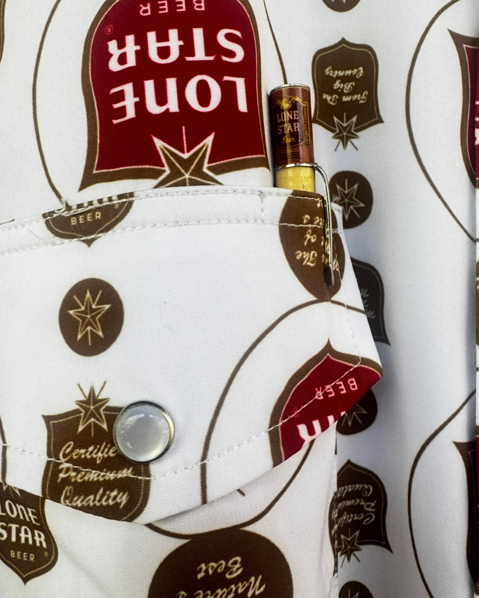 [Preorder] OG Lone Star Beer Long Sleeve Pearl Snap