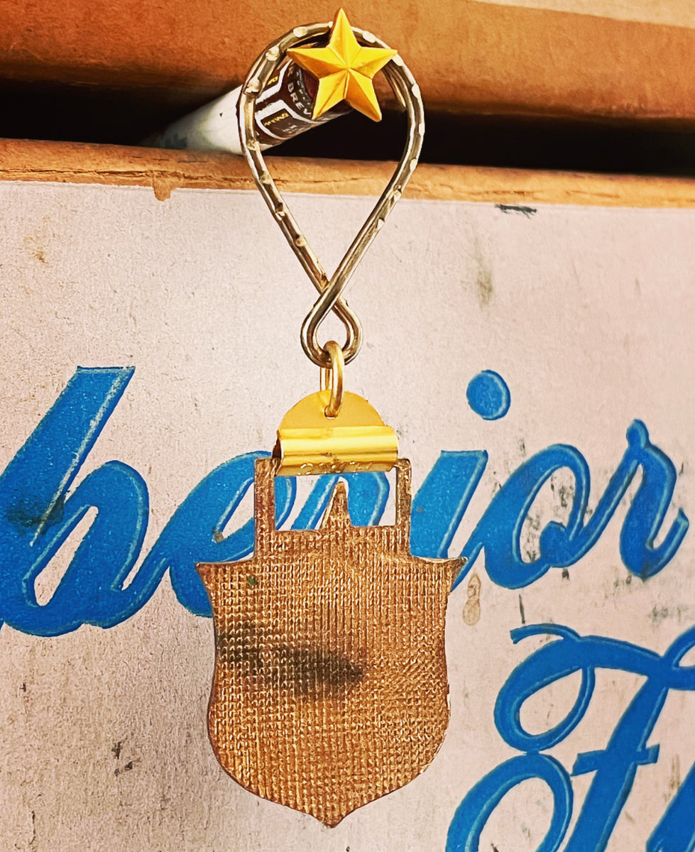 Late ‘59-Early ‘61 Shield Key Chain – OG Lone Star